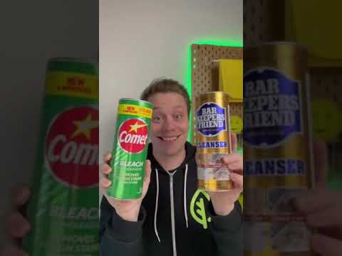 What’s the difference between Comet & Bar Keepers Friend? #shorts
