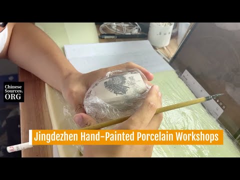 Let us explore Jingdezhen Hand Painted Porcelain Workshops
