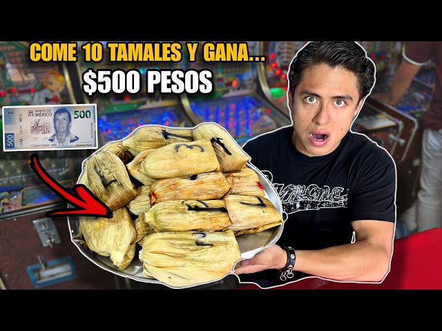 Video: Ale Minero perdió reto de comer tamales