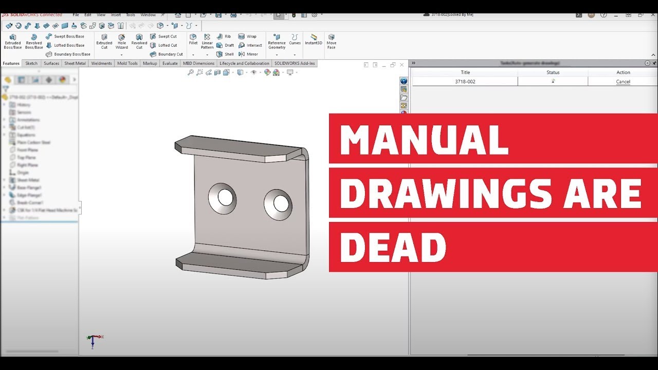Tech Tip Auto Generate Drawings with 3DX