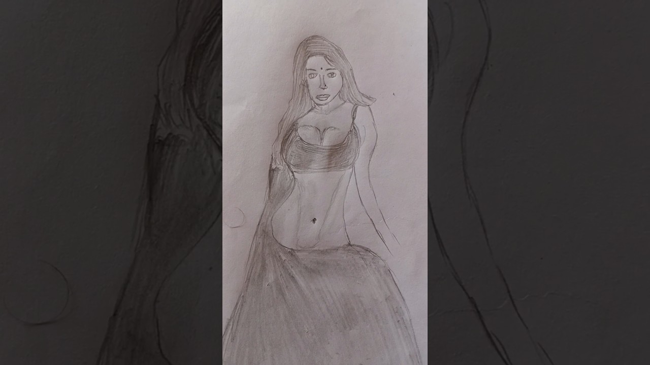 pencil work drawing #shorts #pencildrawing #apaciche #girldrawing #fastestdrawing #2025bestdrawing