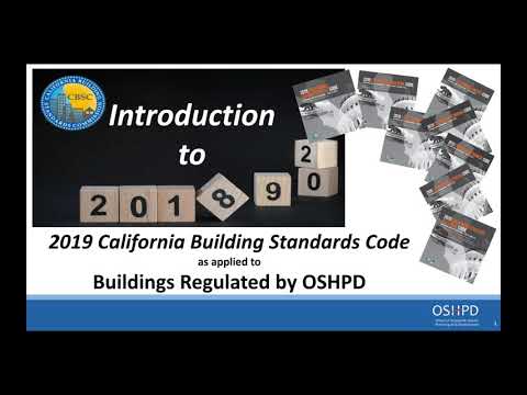 Session 3: Updates to the 2019 California Building Standards Code