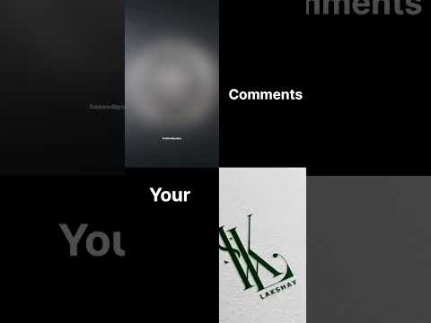 Logo name Mohit and Lakshay Comment your names! #viral #shorts #shortsvideo #logo #graphicdesign