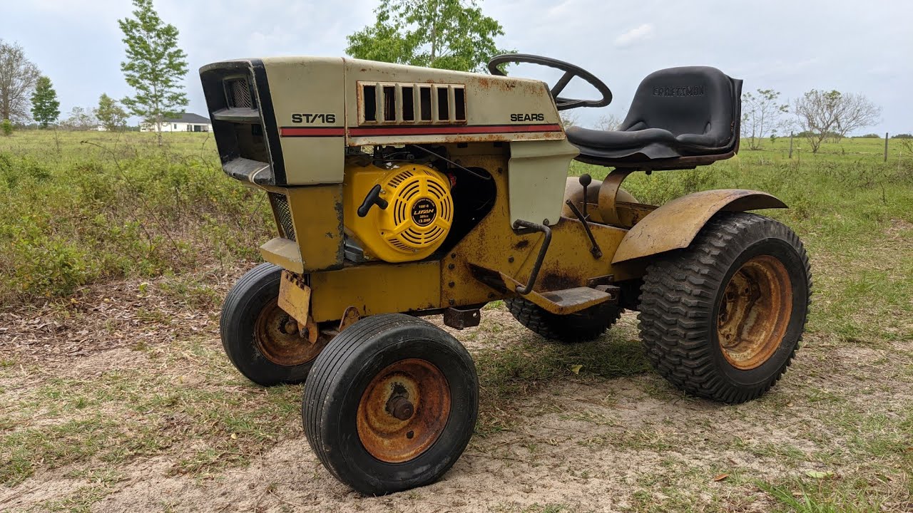 getting a 1973 Sears st16 going again (repower)