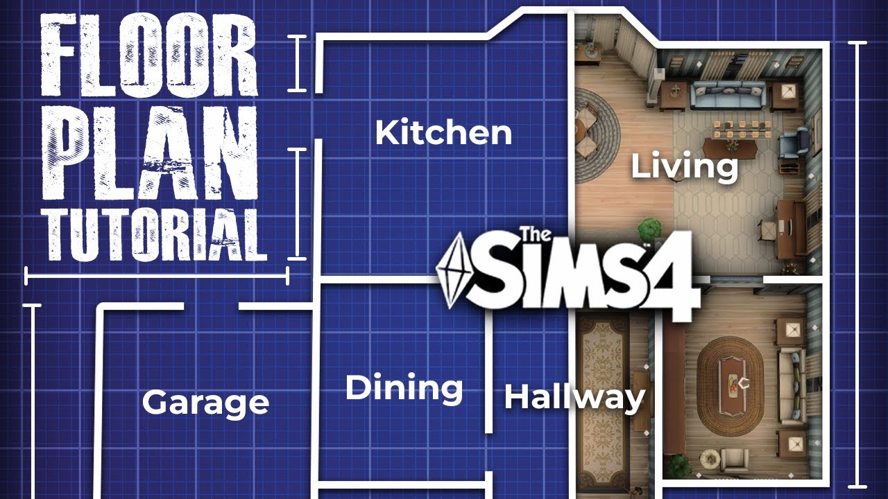 Sims 4 FLOOR PLAN TUTORIAL - Sims 4 Building Masterclass Ep. 1 | Kate Emerald