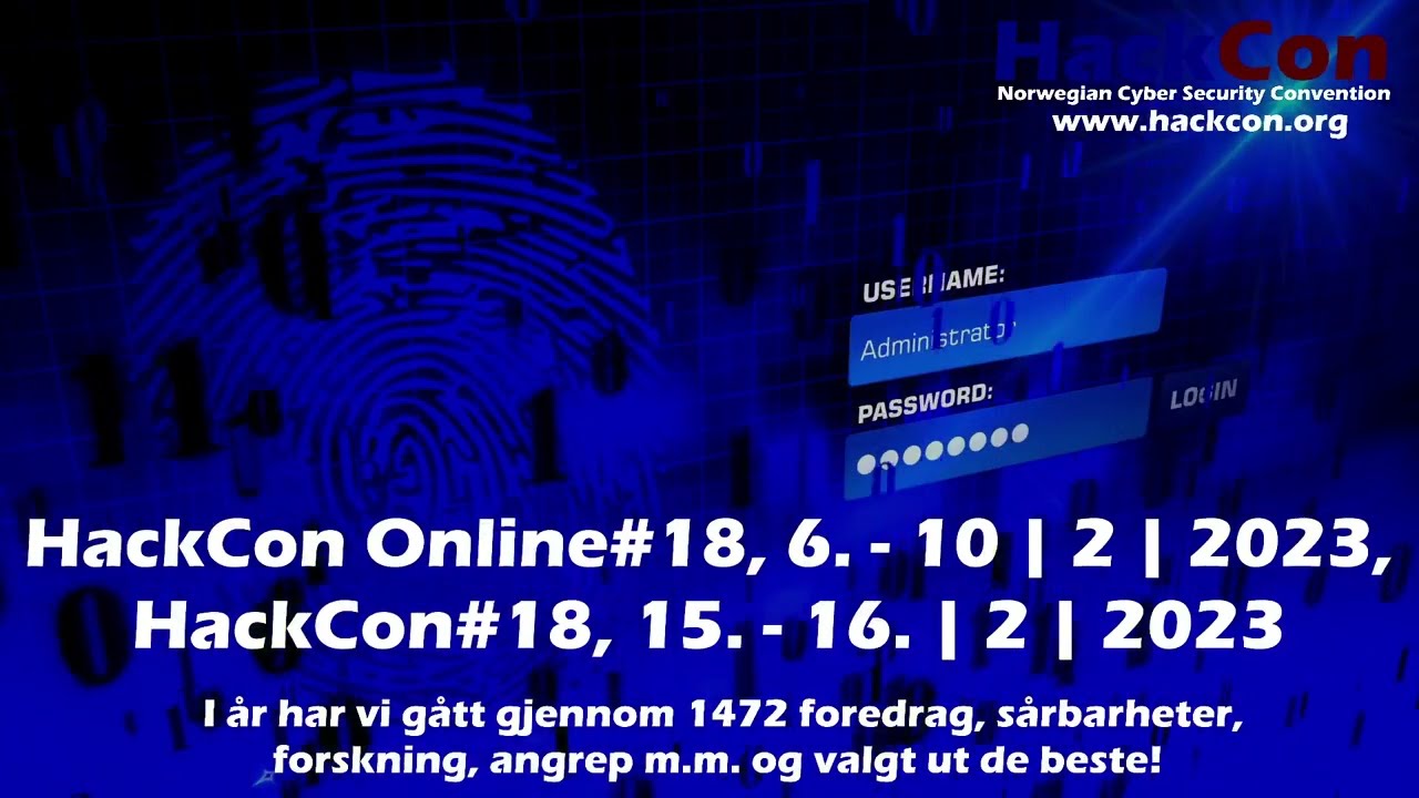 20 - HackCon Online 2023 slutt