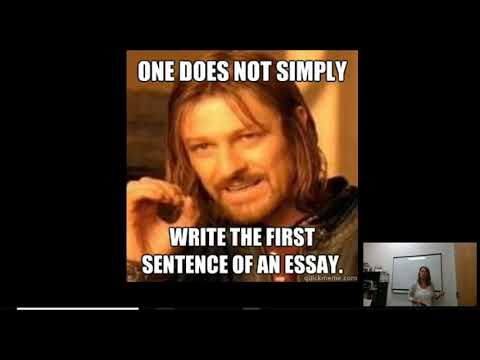ENG121: Classical Argument Structure