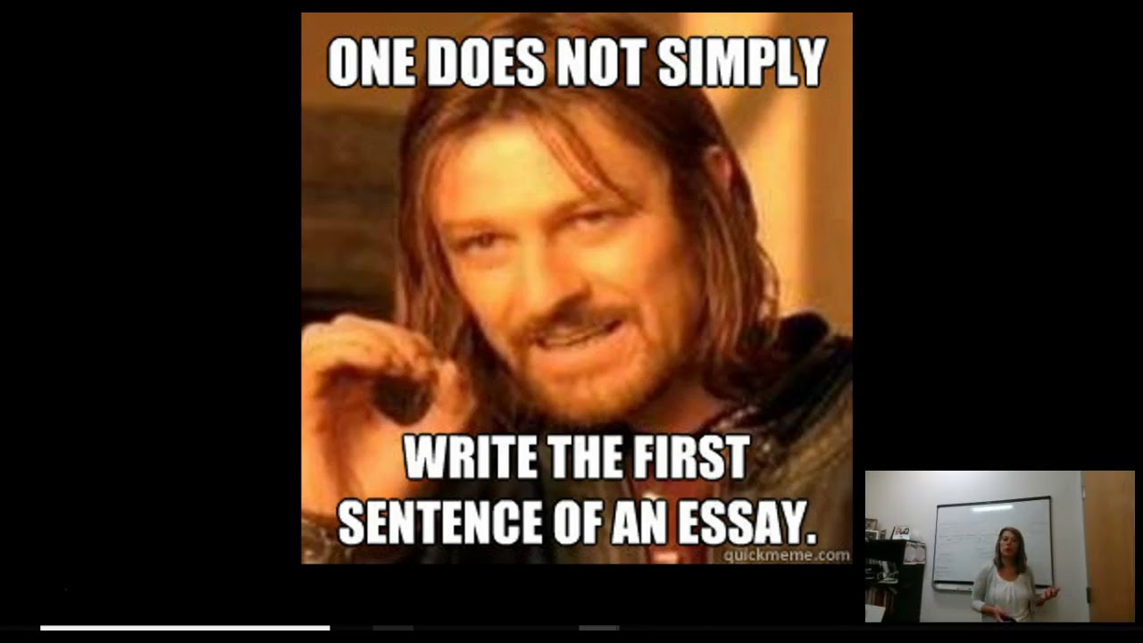 ENG121: Classical Argument Structure