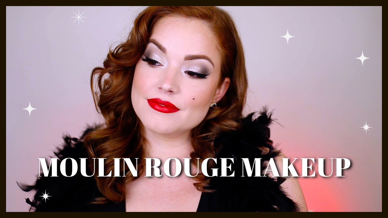 MOULIN ROUGE Inspired Makeup Tutorial!