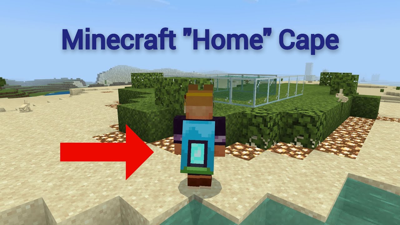Home Cape Showcase in Minecraft Bedrock & Java Edition!