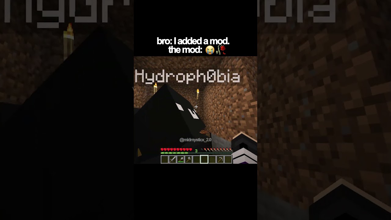 bro: I added a mod. the mod: