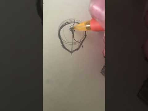How I draw hair