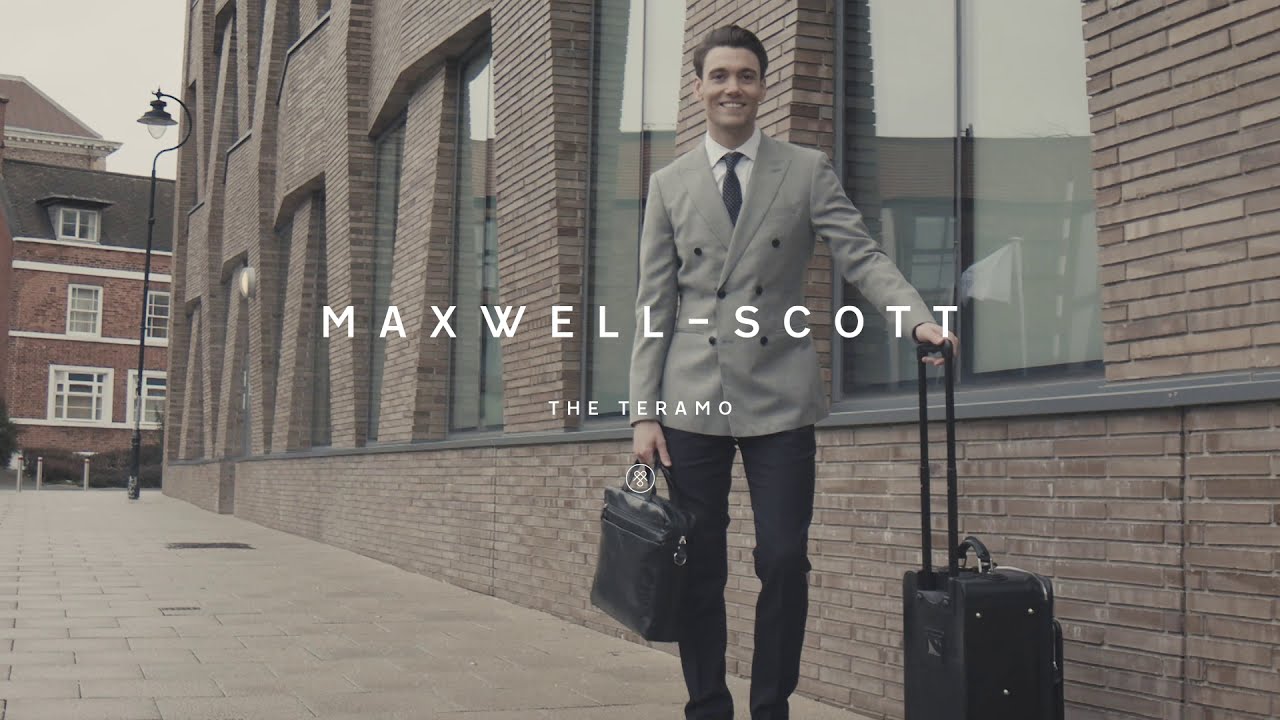 HOW TO PACK | The Teramo Men's Trolley Sleeve Laptop Bag