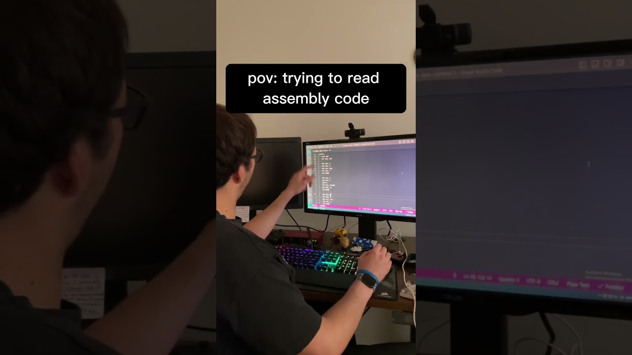 reading assembly code