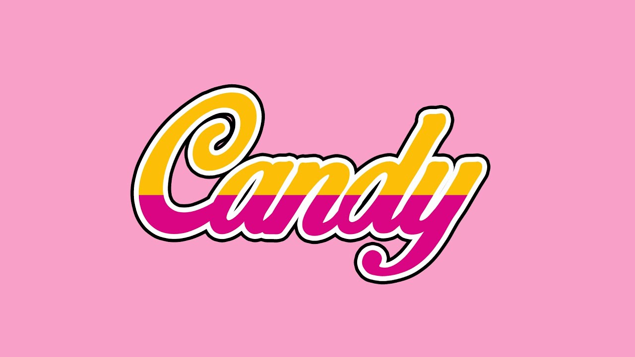 How to make CANDY Text Effect in Photoshop CC, CS6 | Photoshop Candy Effect