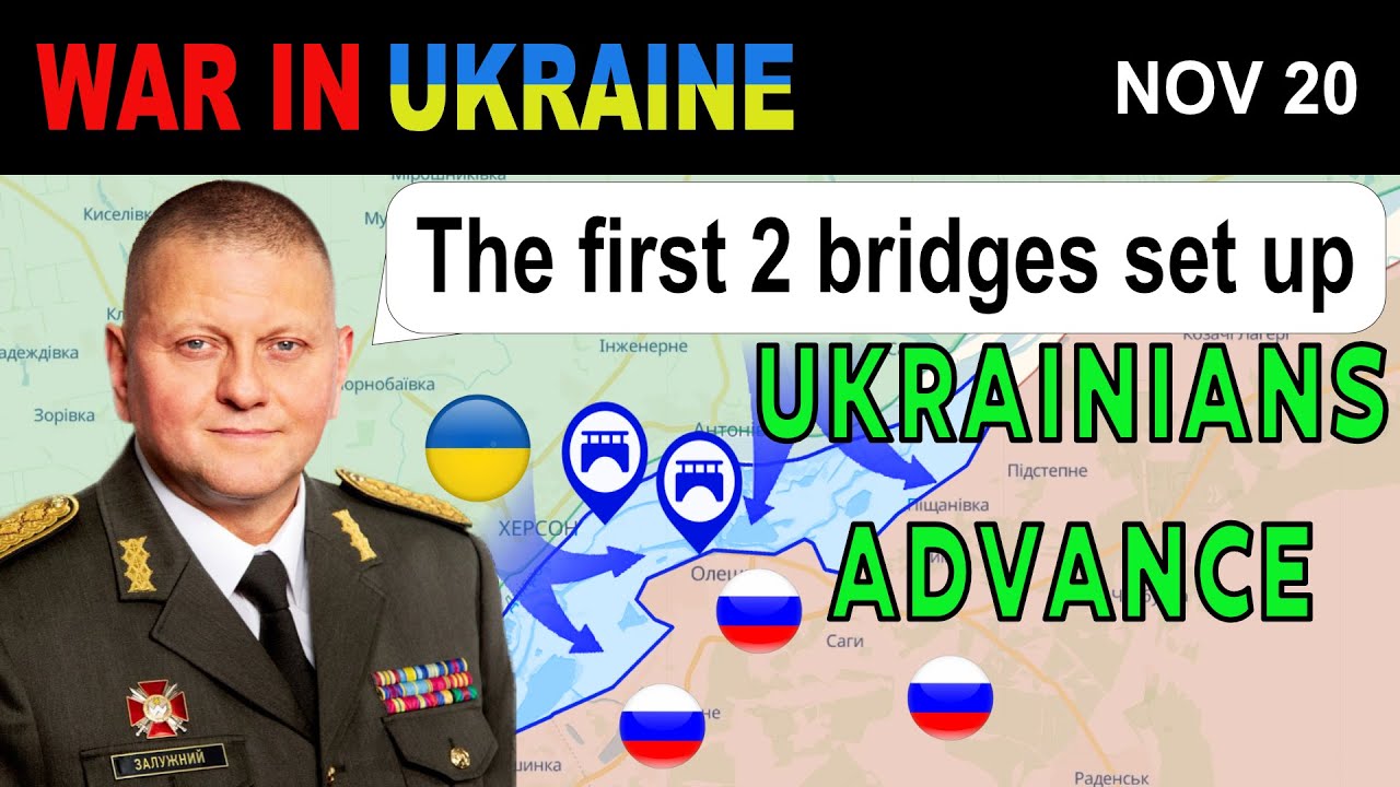 Frontline report: Pontoon bridges bolster Ukrainian logistics near ...