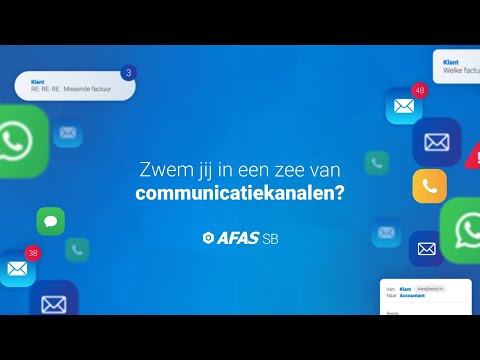 Accountant, zwem jij in een zee van communicatiekanalen? | AFAS SB