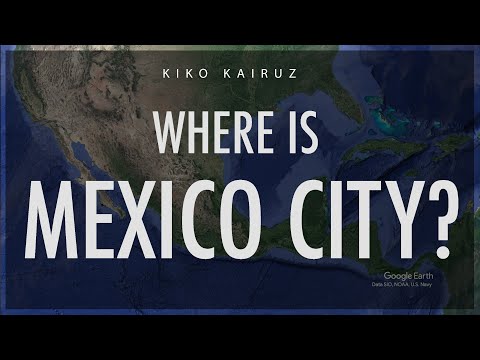 WHERE IS MEXICO CITY ON THE MAP?