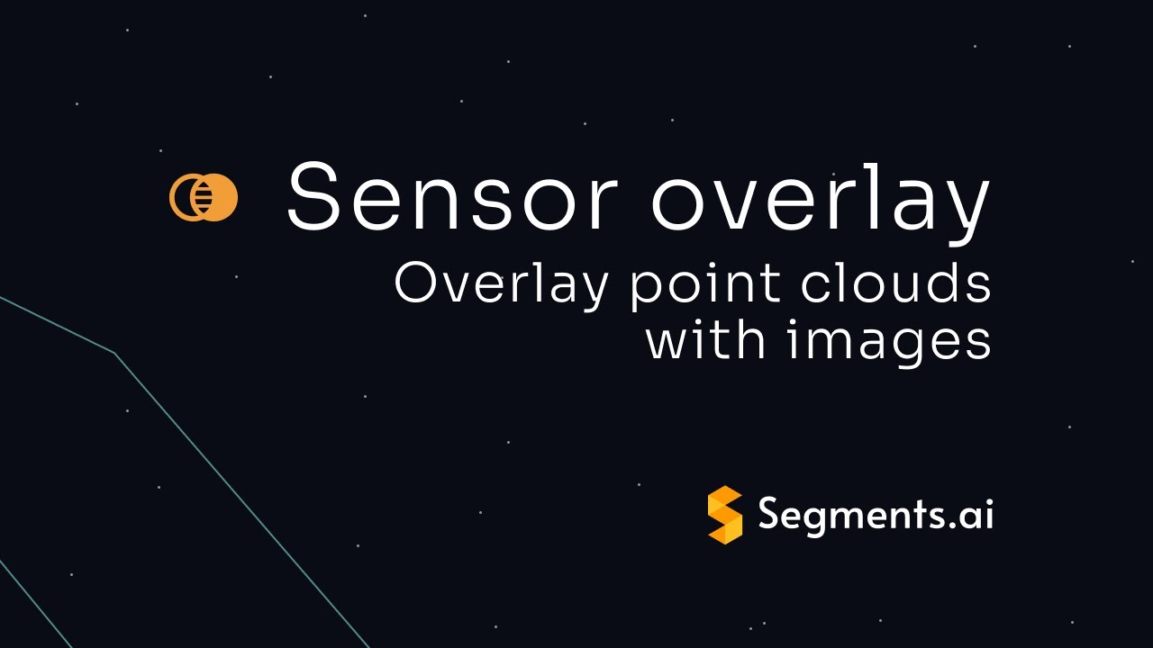 Overlay images in the 3D point cloud interface on Segments.ai | Tutorial