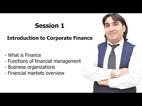 Introduction to Corporate Finance