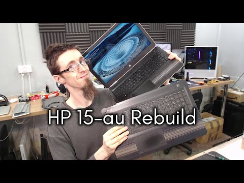 HP 15-au Rebuild: Case, fan, and an SSD - LFC#276