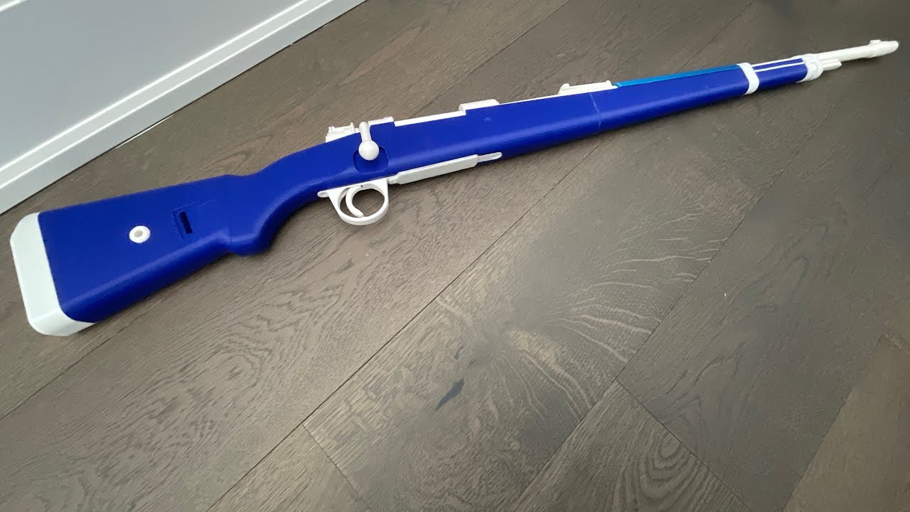 3D Printed Mauser Kar98K - Original: ZVC 3D print