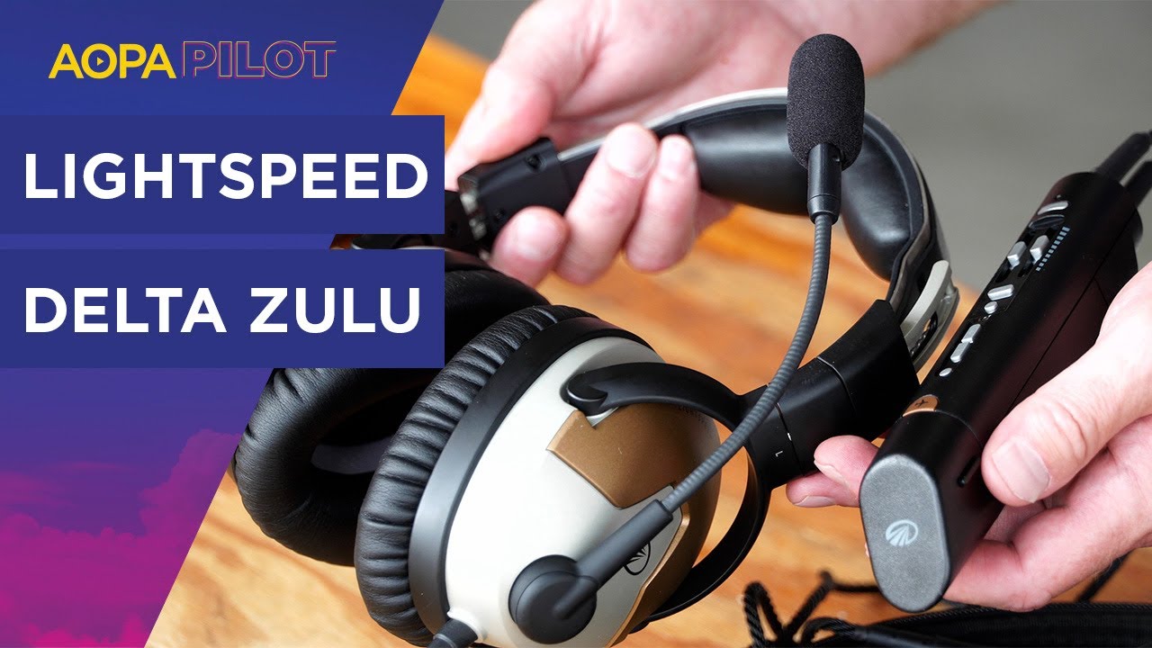 Aviation: Vans RV Aircraft - New Lightspeed Delta Zulu Headset Review