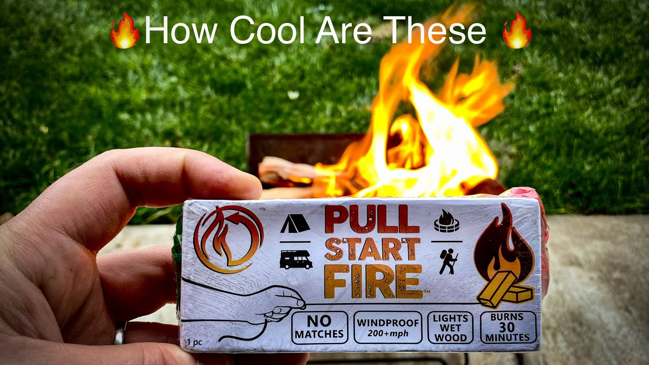 Pull start Fire starters - A Fun and Effective way to start your Camp Fires