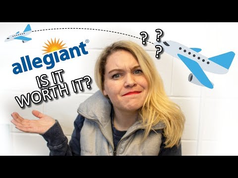Flying Allegiant Air - My Experience and the Pros and Cons of flying a Budget Airline