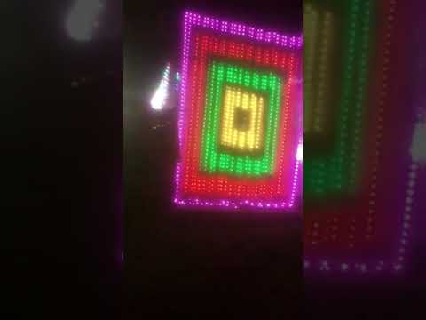 Pixel led Decorations 40x50 K1000C Controller #pixelledcenter Program available
