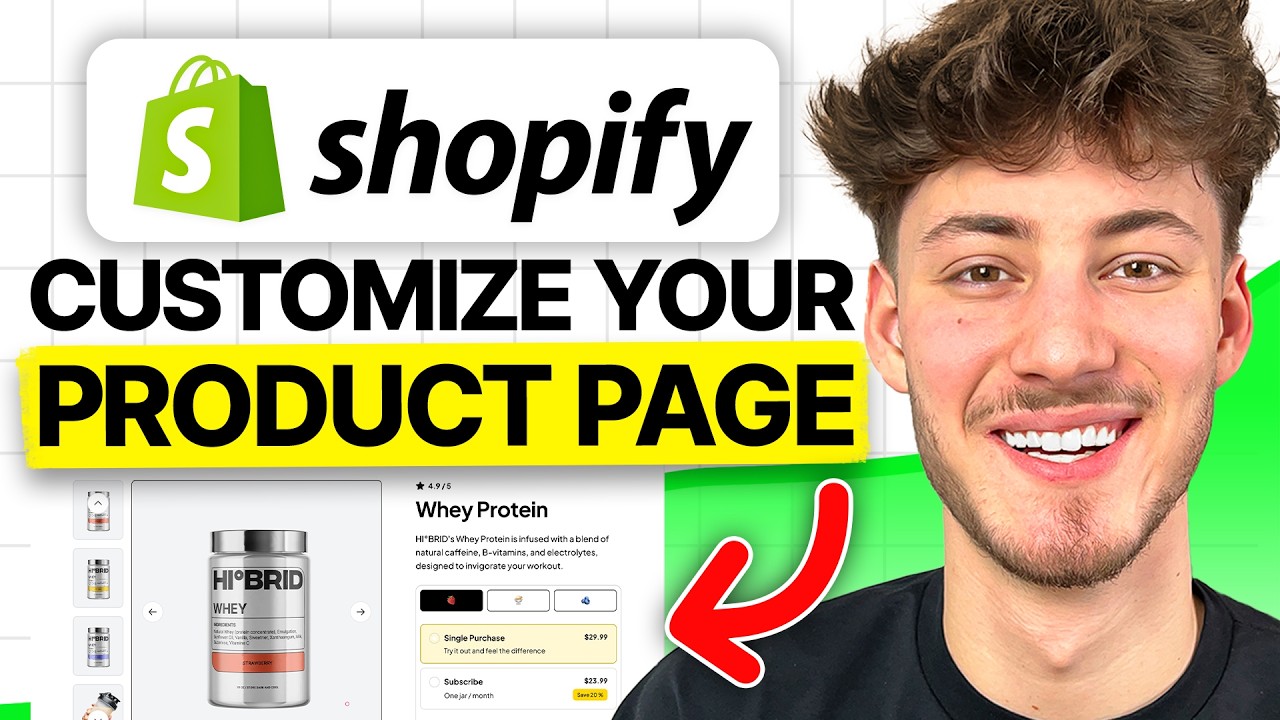 Shopify Product Page Customization Tutorial 2026 (Ultimate Guide)