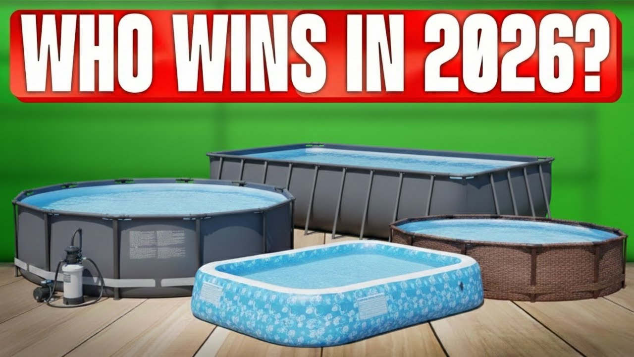 ✅ 7 Best BUDGET Above Ground Pools on Amazon [2026] Easy Setup / Adults & Kids / Swimming Pools