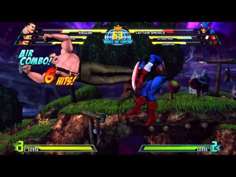 Marvel vs Capcom 3: Mike Haggar (Final Fight) & Phoenix (X-Men ...