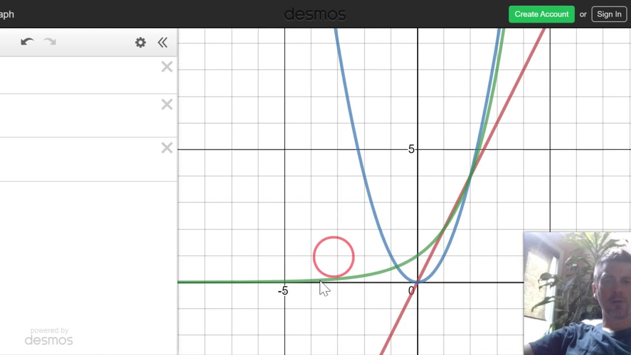 Desmos - Linear, Quadratic, Exponential