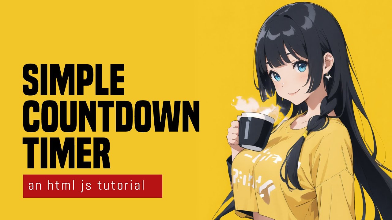 Countdown Timer In HTML Javascript