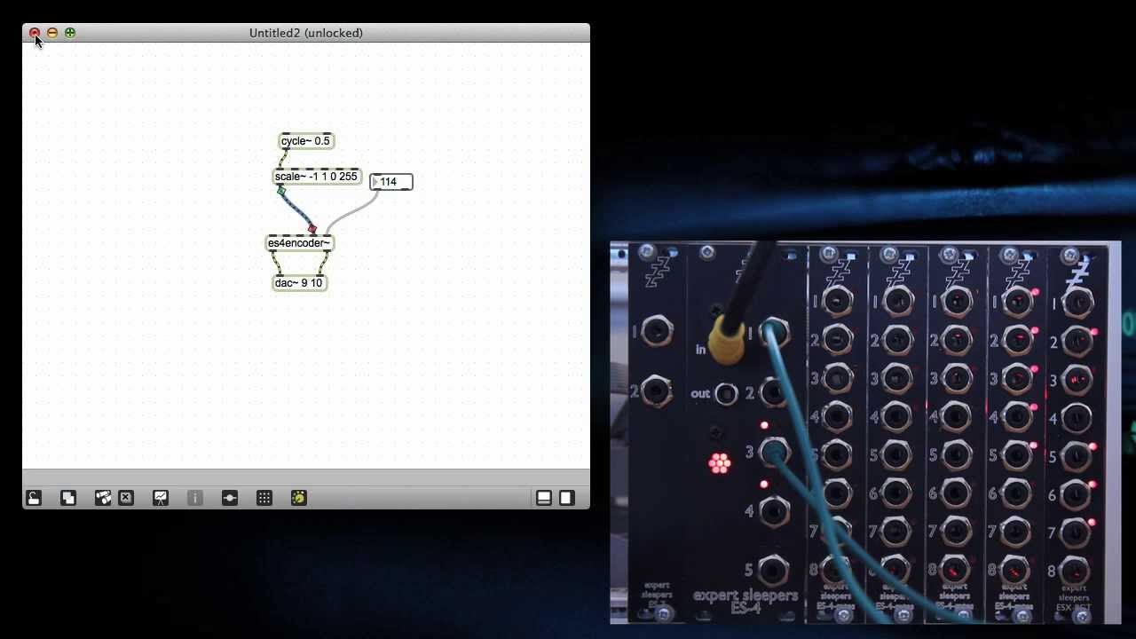 Expert Sleepers es4encoder~ Max/MSP external