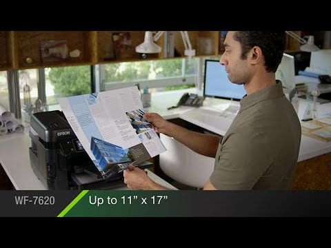 Epson WorkForce Pro WF-7620 | Take the Tour of the All-in-One Printer Powered by PrecisionCore