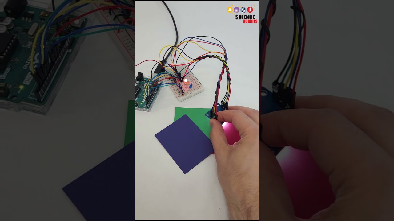 color detection with TCS3200 and @Arduino