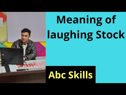 Laughing stock meaning in hindi