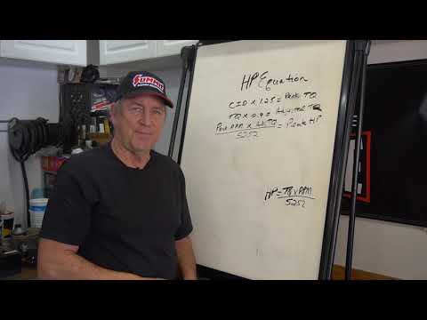 Predicting Engine HP . . . without a dyno