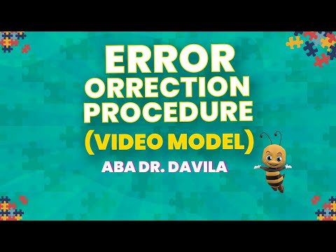 Video 97: Error Correction Procedure (Video Model)