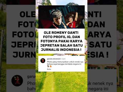 OLE ROMENY ganti foto profil pakai foto jurnalis indonesia #foryou #quotes #fyp #trending #shorts