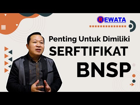 Penting untuk dimiliki Sertifikat BNSP || BudiRewata_Channel