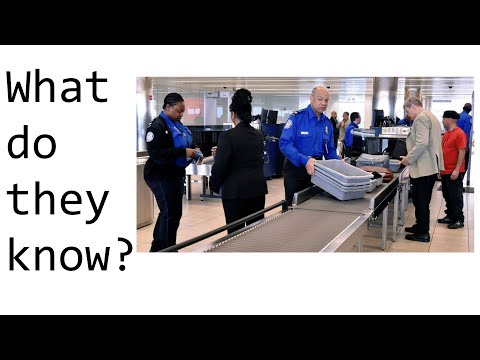 What information does the airport staff see when they scan your passport