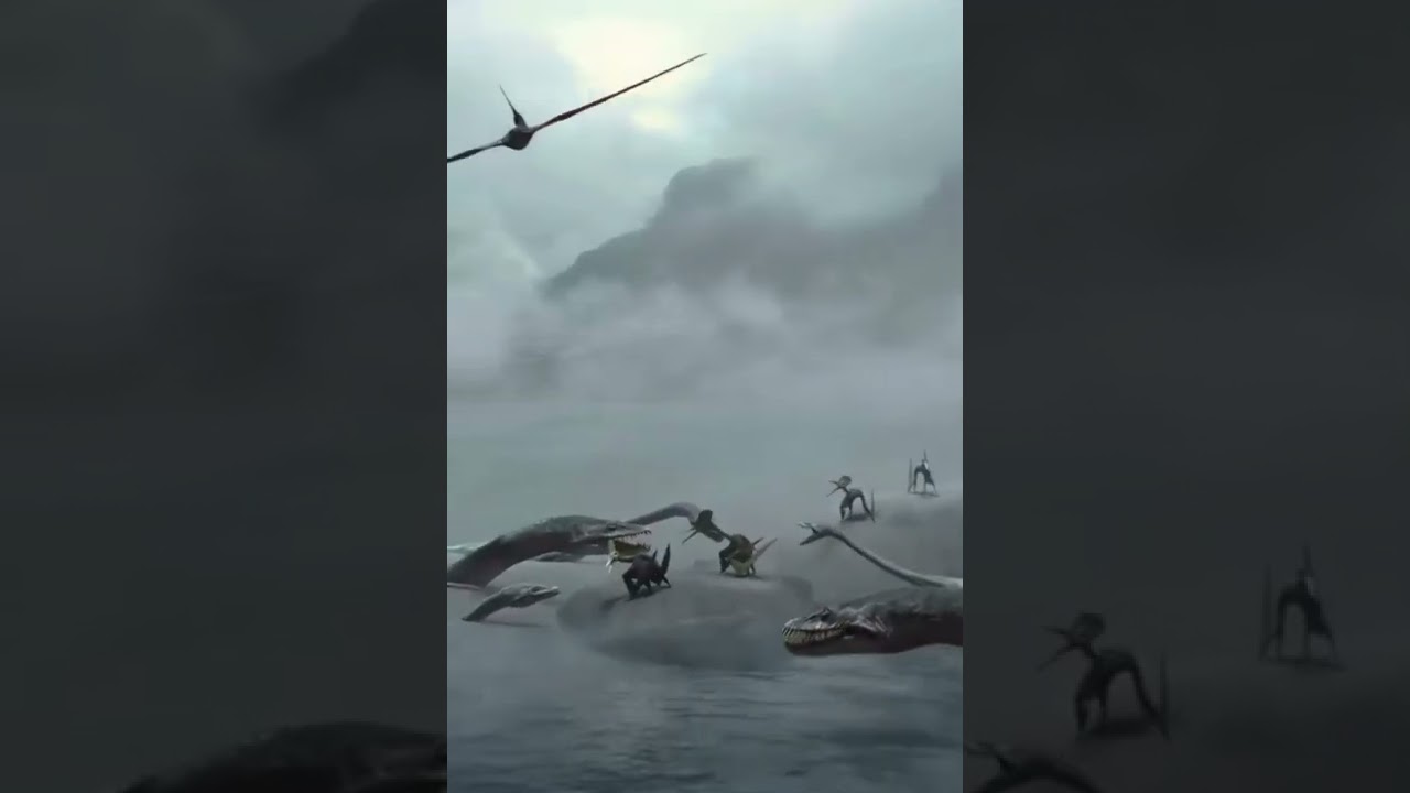 Plesiosaurs- 🦖 #reptiles #dinosaurs in 3D Animation… 🦖#shortvideo