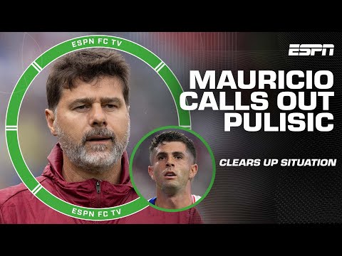 Mauricio Pochettino RESPONDS to Christian Pulisic π Shaka Hislop calls it an βoddβ move | ESPN FC