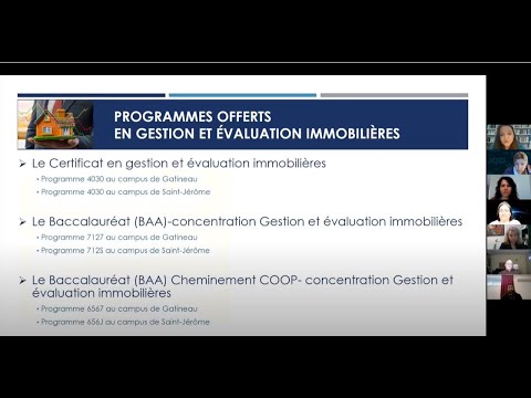 Webinaire administration gestion et évaluation immobilières 26 03 2021