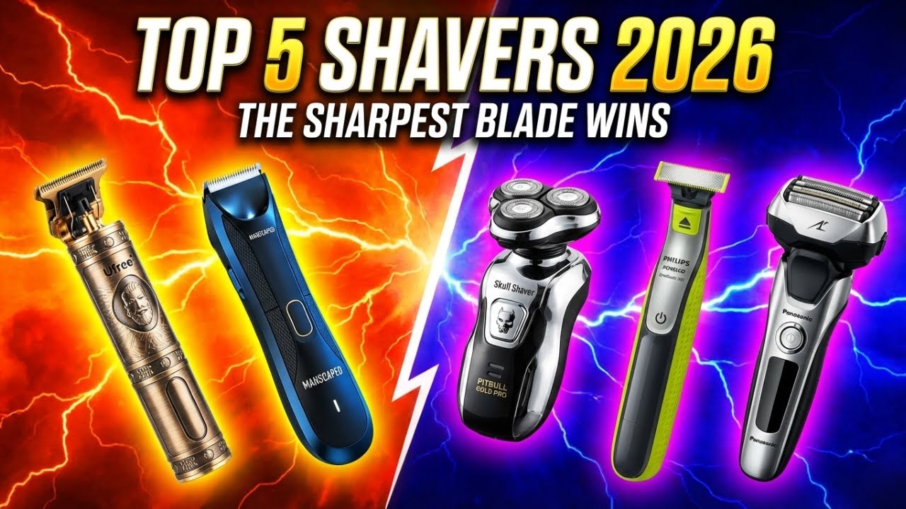 Top 5 Best Electric Shavers for Men (2026) | Best Dry Electric Shaver & Razor Review