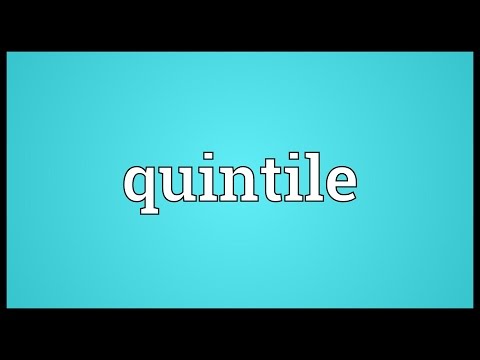 Quintile Meaning