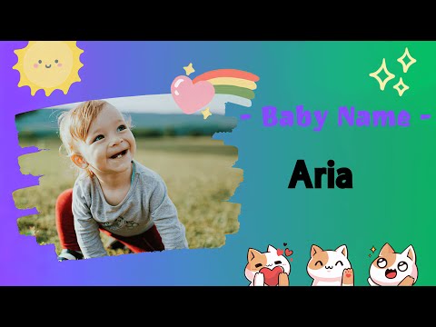ARIA | Aria name meaning | Girl Name Meaning | Air; Melody, Opera solo (2023)